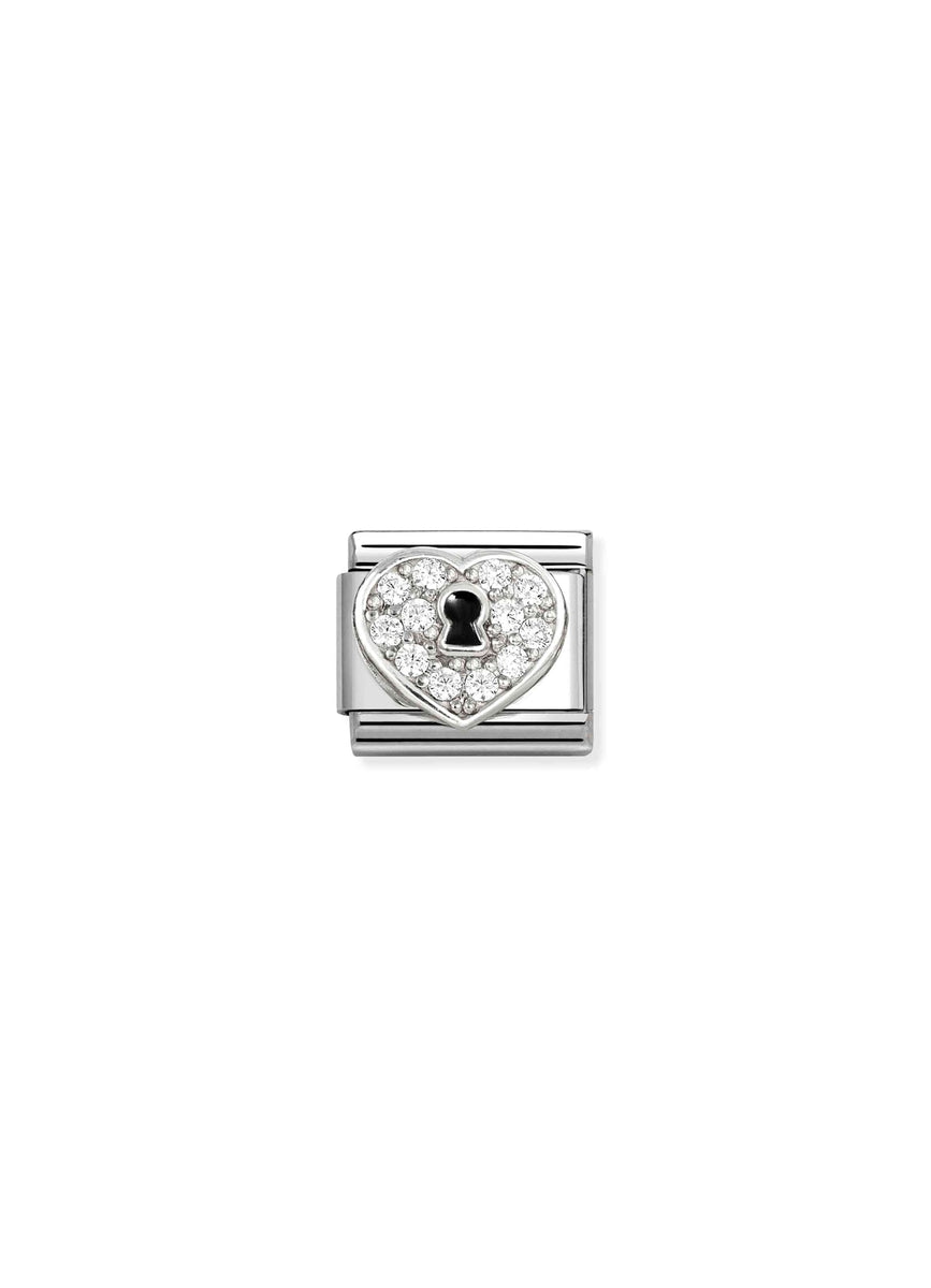 Nomination Italy - Composable Classic SYMBOLS in steel, enamel, silver ...