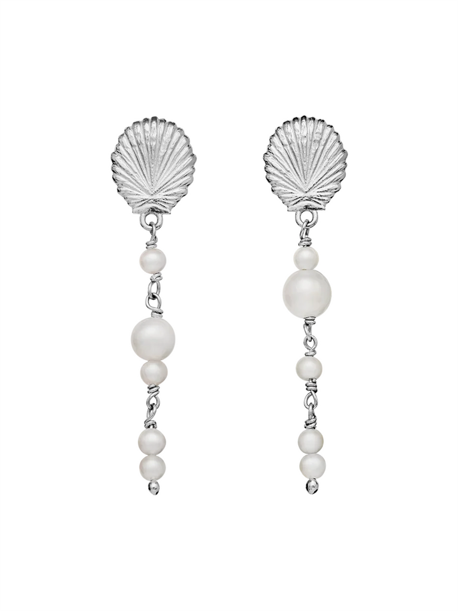Maanesten - Marylyn Earrings - Silver – Hos Josefine