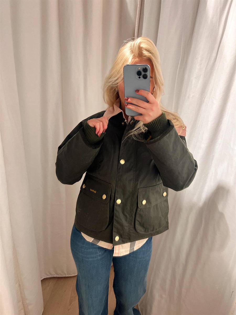 Barbour - Crop Beadnell - Olive/Ancient – Hos Josefine